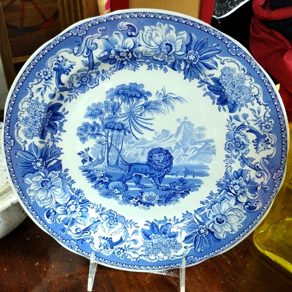 Spode | Dining | Aesops Fables The Spode Blue Room Collection Plate ...